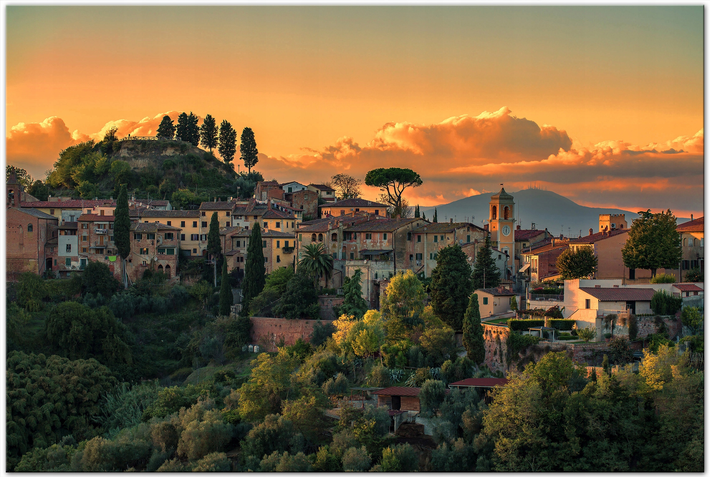 Obraz na płótnie Palaia Toskania Włochy • Cena, Opinie • Obrazy ...