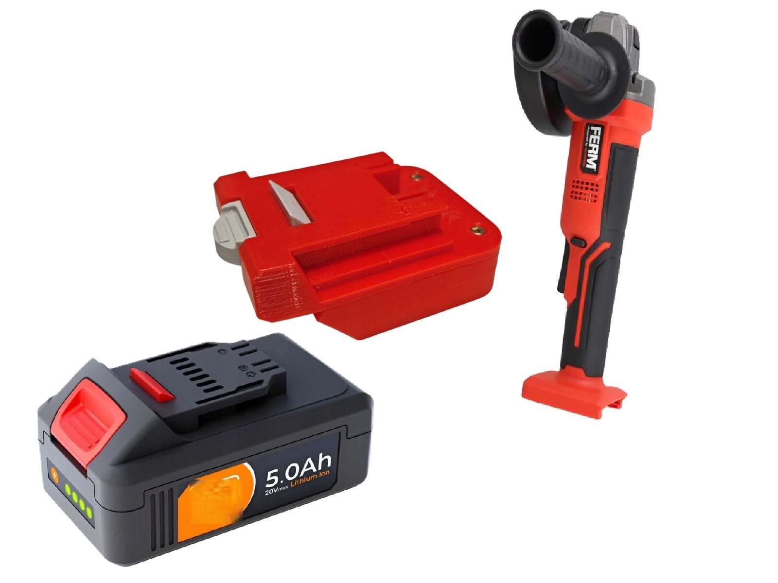 Adaptér / redukce akumulátoru DEXTER UP / STERWIN na FERM AX POWER ...