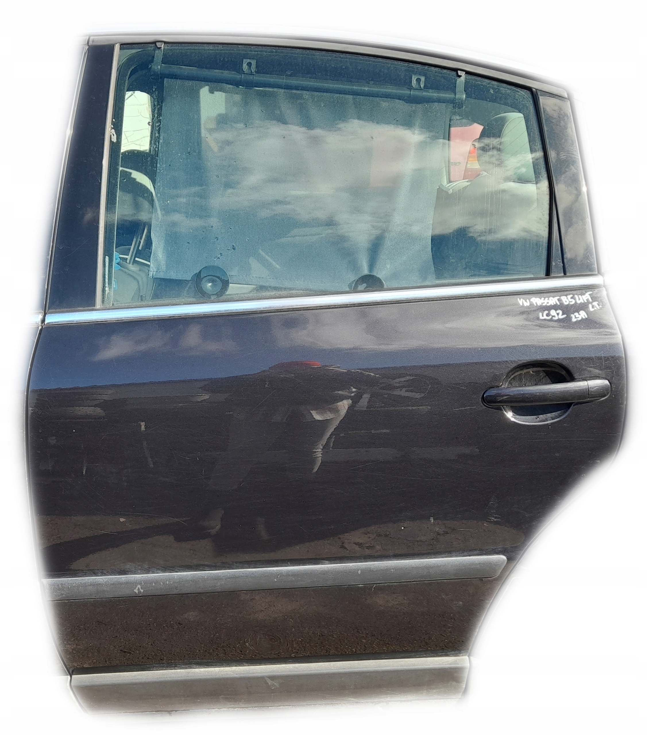 VW PASSAT B5 LIFT DRZWI LEWY TYŁ LEWE TYLNE LC9Z za 200.00PLN z ...