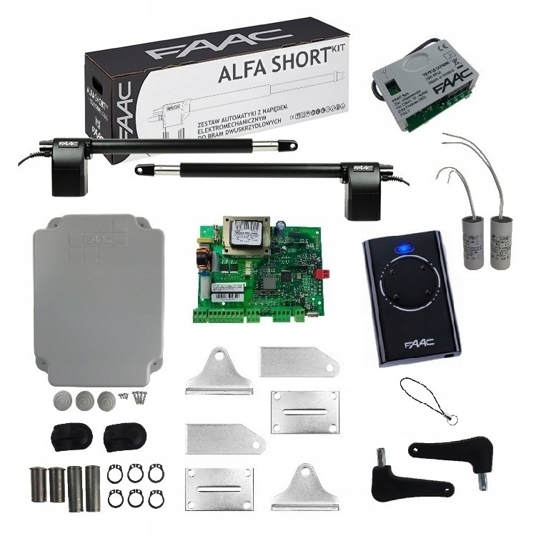 ZESTAW FAAC ALFA SHORT 414 230V BASIC do bram do 3,6M + 1 PILOT XT4 SLH 868 • Cena, Opinie ...
