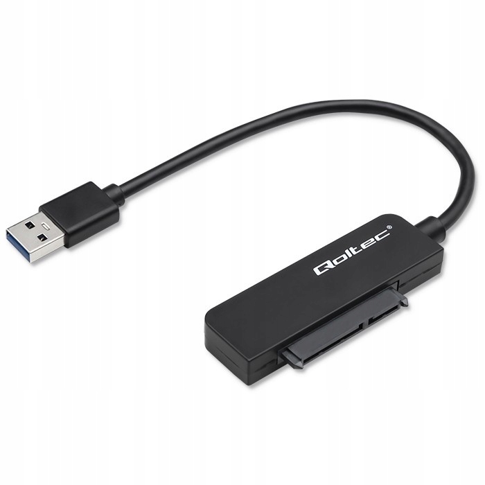 Qoltec Adapter SATA Przejściówka na dysk SSD HDD 2.5" USB 3.0 5Gb/s 2TB ...