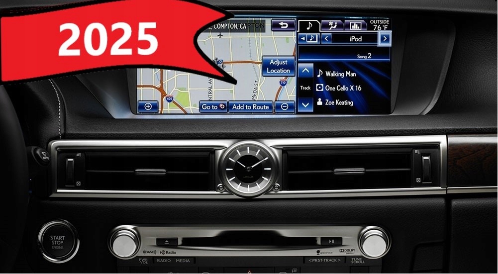MAPA LEXUS V2 EUROPA Gen 8 9 CT GS IS LS NX 2025 NOWOŚĆ - Sklep, Opinie ...