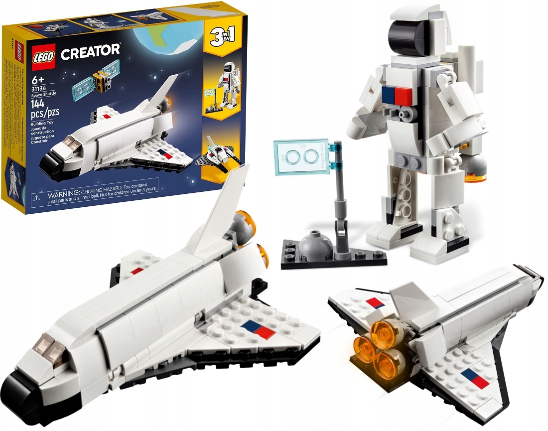 KLOCKI LEGO CREATOR 3w1 PROM KOSMICZNY 31134 13383722134 - Allegro.pl KLOCKI LEGO CREATOR 3w1 PROM KOSMICZNY 31134 13383722134 - Allegro.pl
