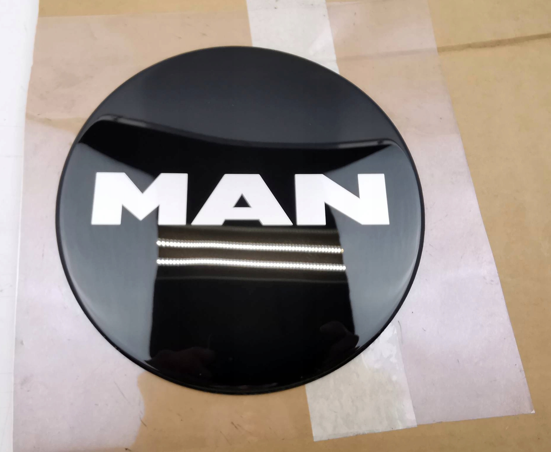 EMBLEMAT ZNACZEK LOGO MASKI MAN TGA TGL TGM • Cena, Opinie - Allegro