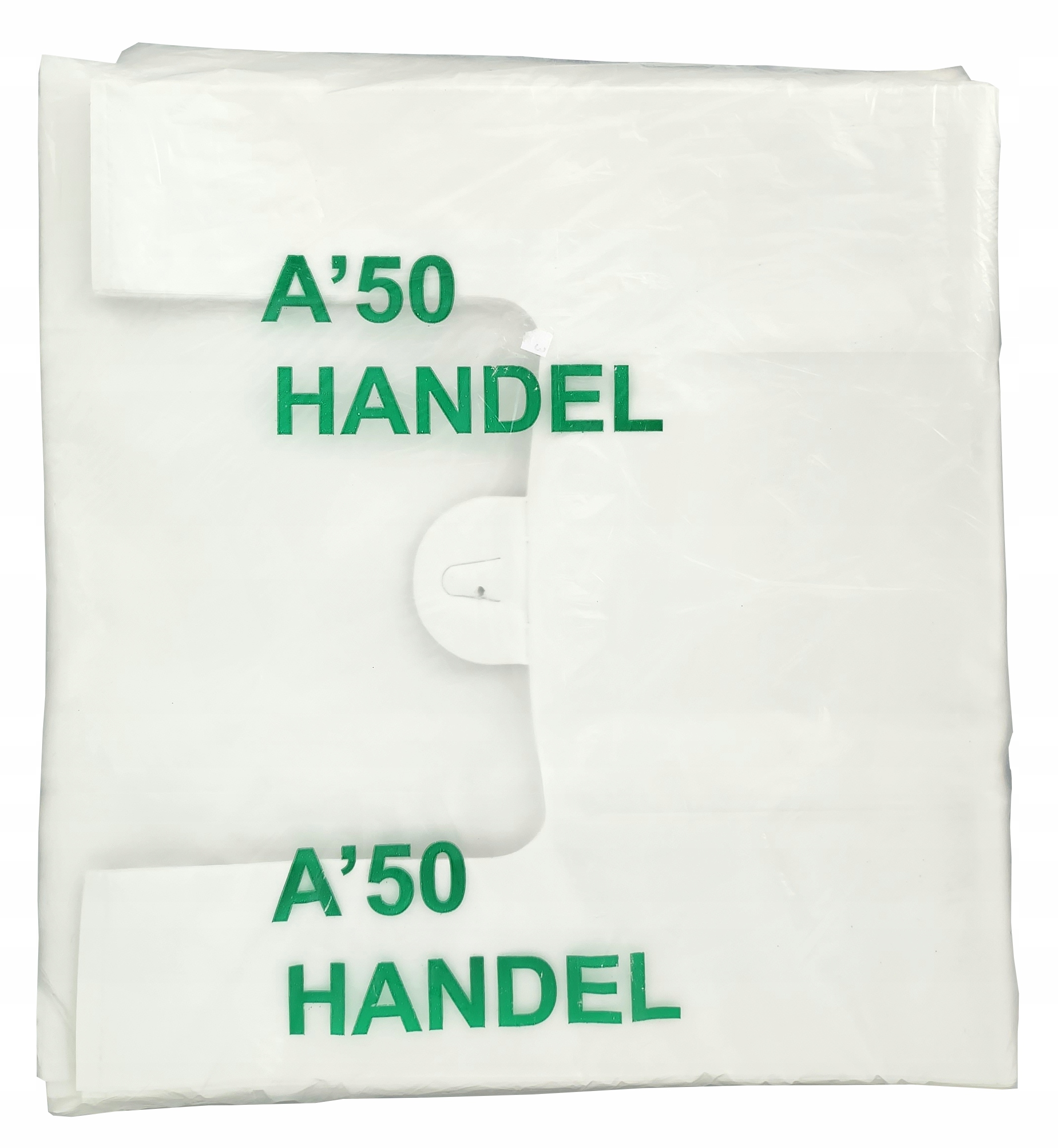 Reklamówki torby foliowe LDPE zrywki 30x55 grube 45mikr. do 10kg 50szt ...