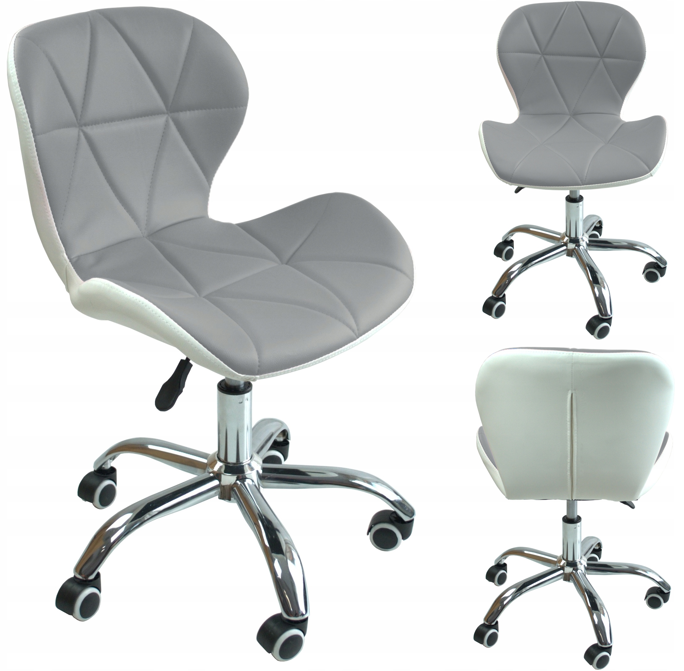 FOTEL BIUROWY OBROTOWY SKÓRZANY STYLOWE KRZESŁO (PS 29) • Cena, Opinie ...