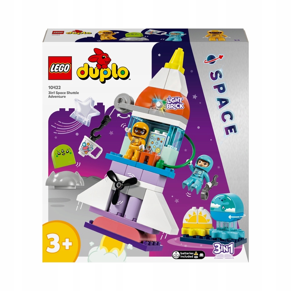LEGO Duplo 10422 Przygoda z promem kosmicznym 3 w 1 (5702017583778 ...