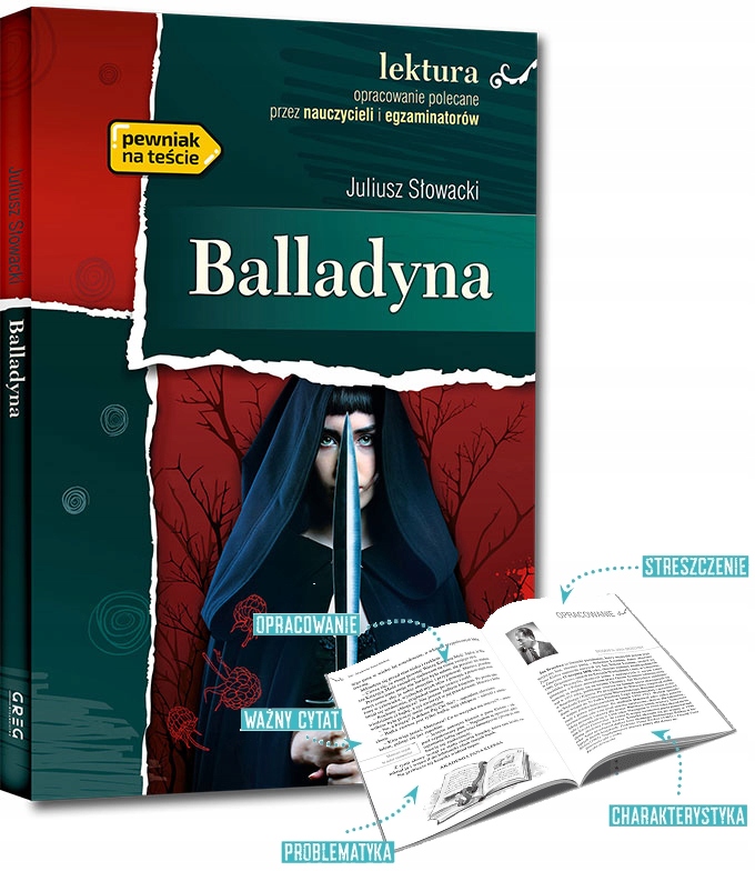 Balladyna LEKTURA z opracowaniem GREG (10240552589) | Książka Allegro Balladyna LEKTURA z opracowaniem GREG (10240552589) | Książka Allegro