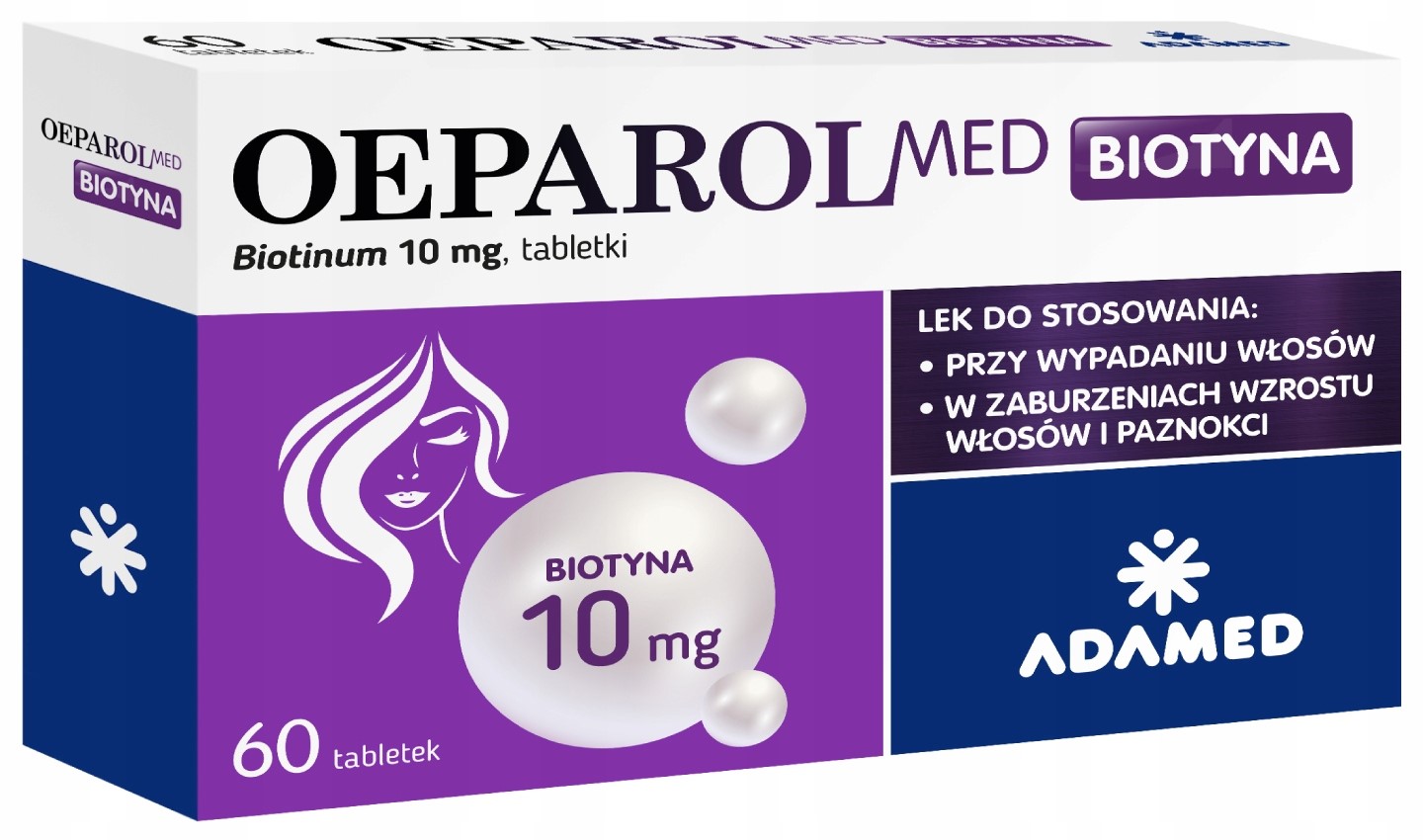 OeparolMed Biotyna 10 mg 60 tabletek (5909991475154) • Cena, Opinie ...