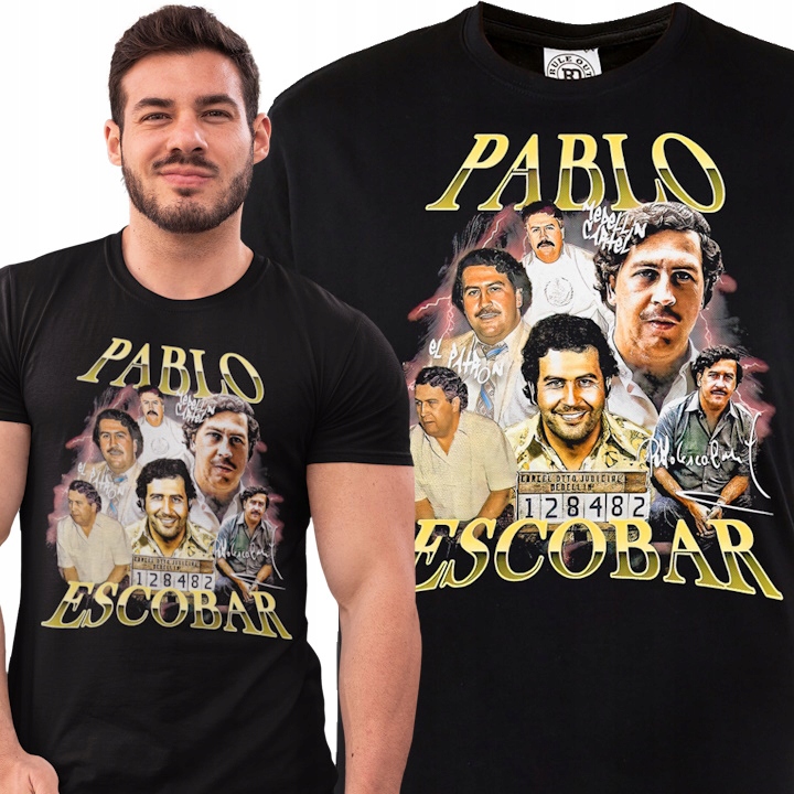 MĘSKA KOSZULKA FILMOWA PABLO ESCOBAR NARCOS (5904035699657) • Cena ... MĘSKA KOSZULKA FILMOWA PABLO ESCOBAR NARCOS (5904035699657) • Cena ...