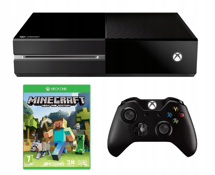 Konsola Xbox One 1TB czarny + Pad + Minecraft - Sklep, Opinie, Cena w ...