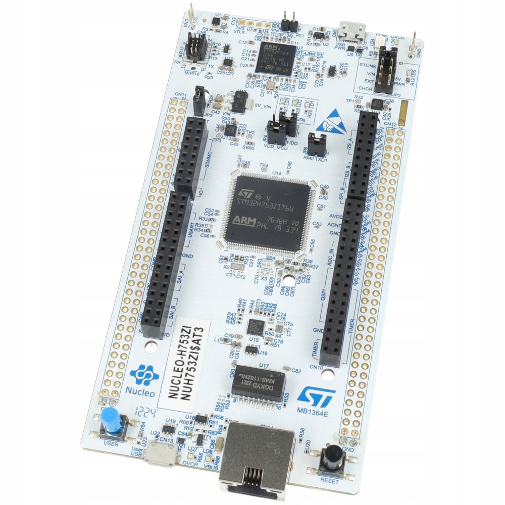 STM32 NUCLEO-H753ZI Nucleo-144 s STM32H753ZIT6 Arm Cortex-M7 za 1115.00CZK - Allegro