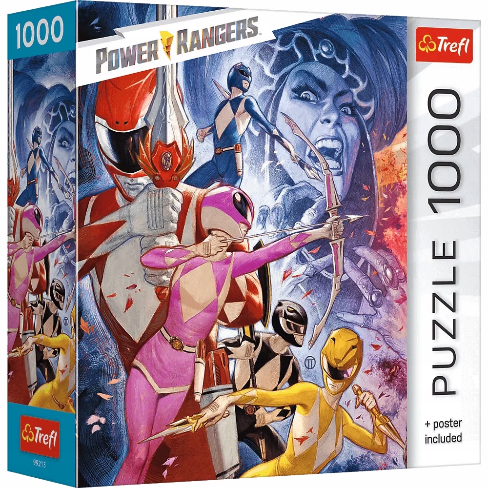 ! Power Rangers ! - Puzzle tradycyjne dla dzieci - Allegro.pl