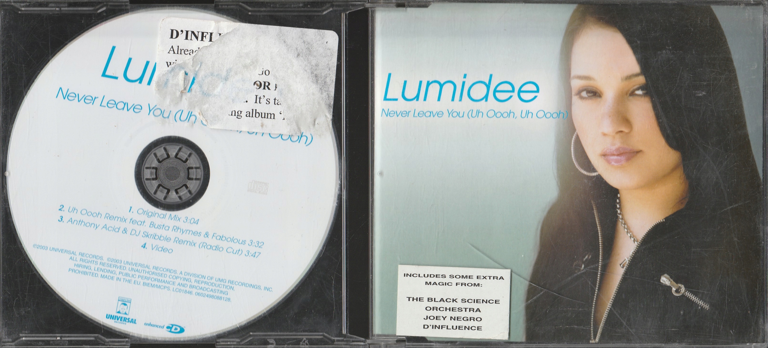 Never Leave You (Uh Oooh, Uh Oooh) Lumidee CD • Cena, Opinie - Allegro