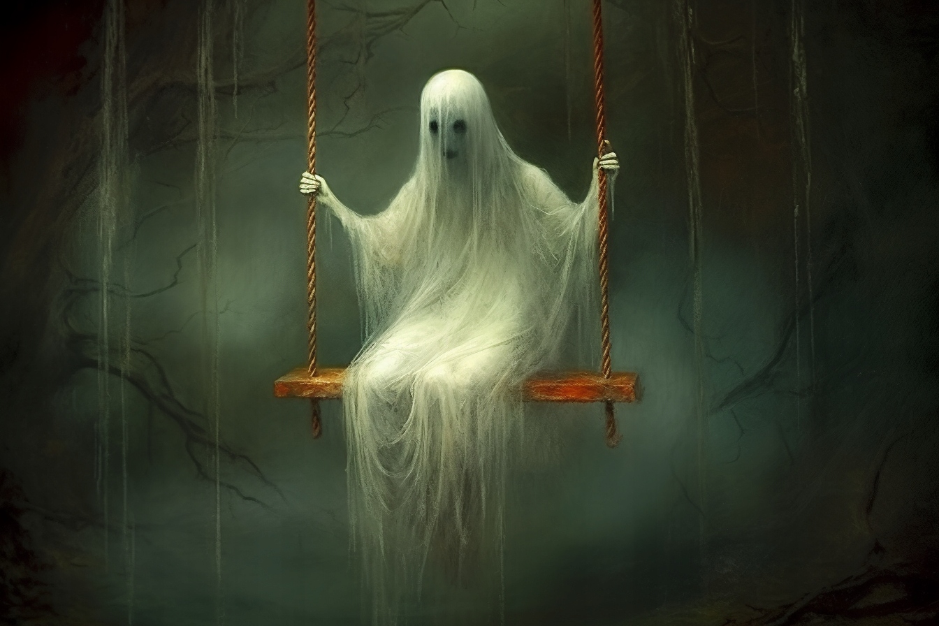 Zdzisław Beksiński Style Obraz Widmowa huśtawka • Cena, Opinie • Obrazy ...