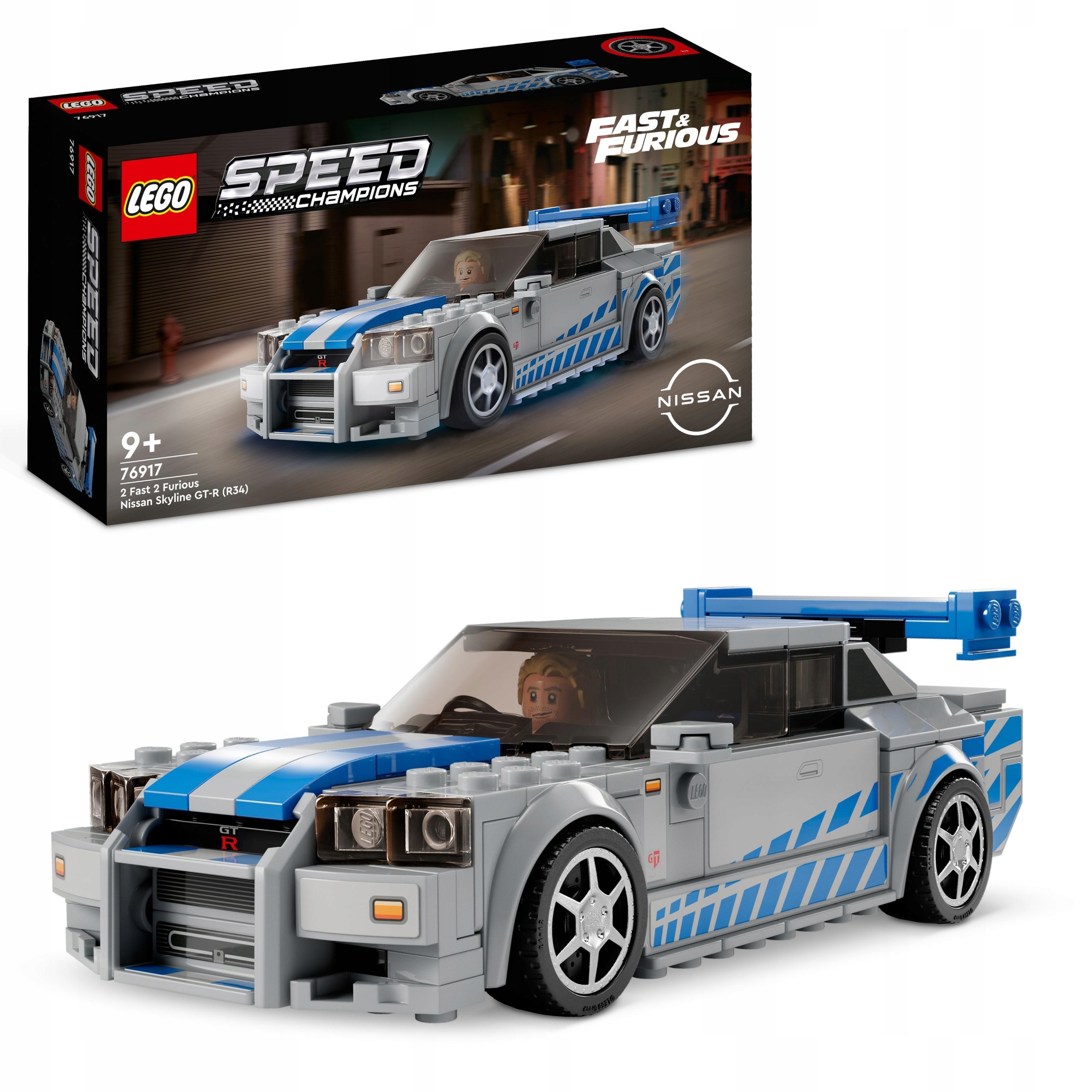 LEGO SPEED NISSAN SKYLINE GT-R R34 ZESTAW 76917 FAST&FURIOUS SAMOCHÓD ... LEGO SPEED NISSAN SKYLINE GT-R R34 ZESTAW 76917 FAST&FURIOUS SAMOCHÓD ...