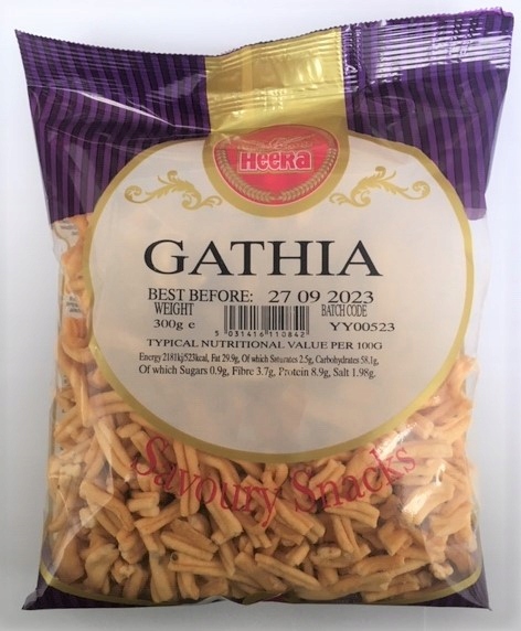 PRZEKĄSKA INDYJSKA GATHIA 300G HEERA (5031416110842) • Cena, Opinie ...