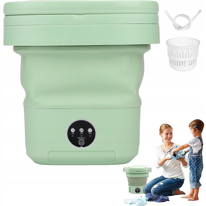 TURYSTYCZNA AUTOMATYCZNA MINI PRALKA SKŁADANA PRZENOŚNA 11L • Cena ...