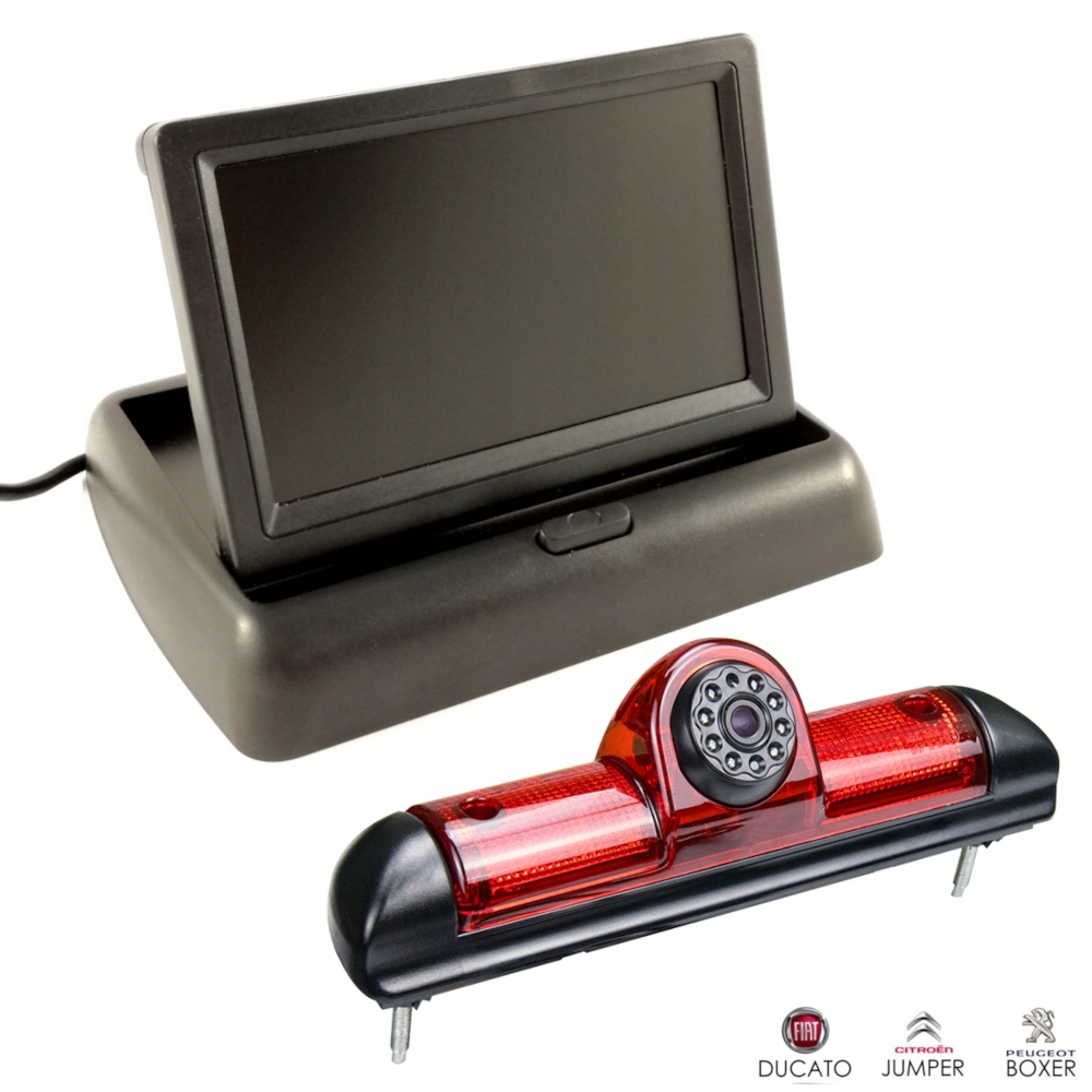 MONITOR Składany 4,3'' Kamera DUCATO Jumper BOXER 6915484854350 za 469 ...