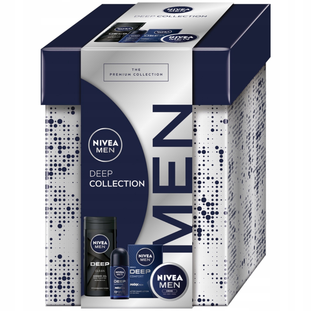 Zestaw dla niego Nivea MEN Deep Collection (9005800383057) • Cena ...