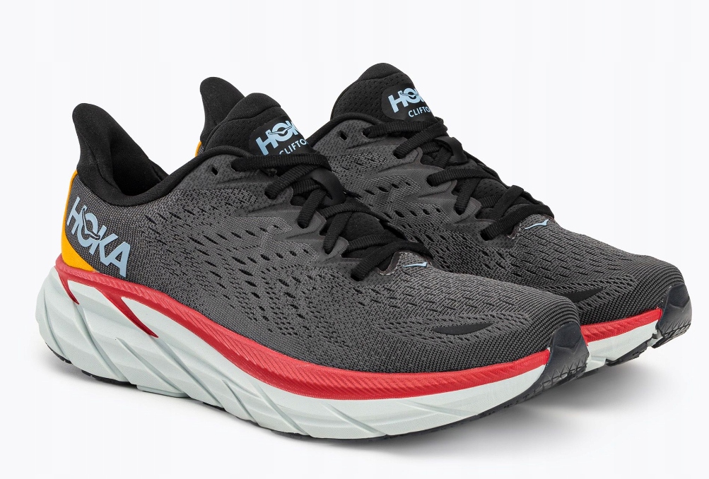 HOKA MĘSKIE BUTY SPORTOWE Z NAPISEM SZARE 44 1SZA 13649875654 - Allegro.pl