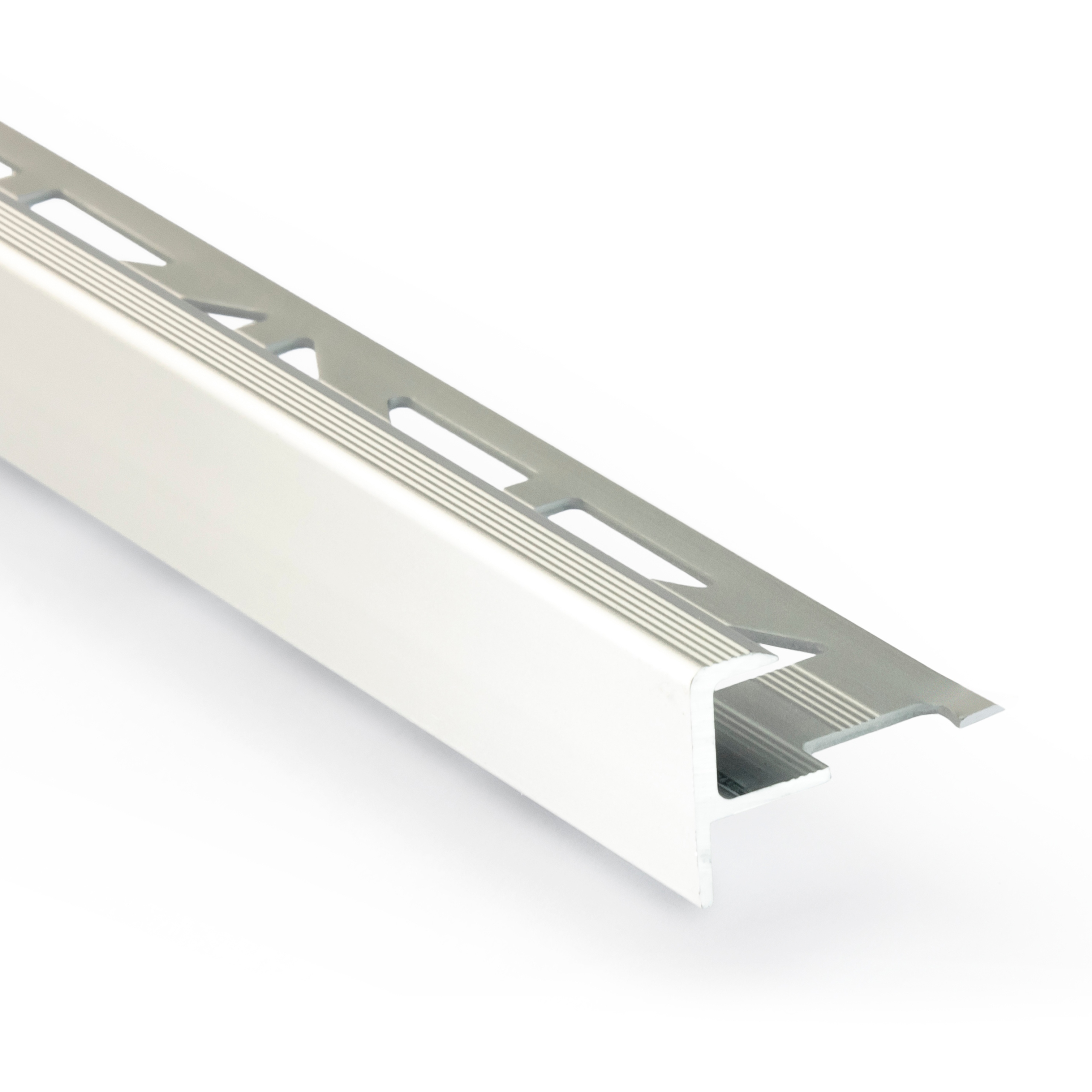 Profil Schodowy Listwa Schodowa Do Glazury SREBRNA 12917892896 - Allegro.pl