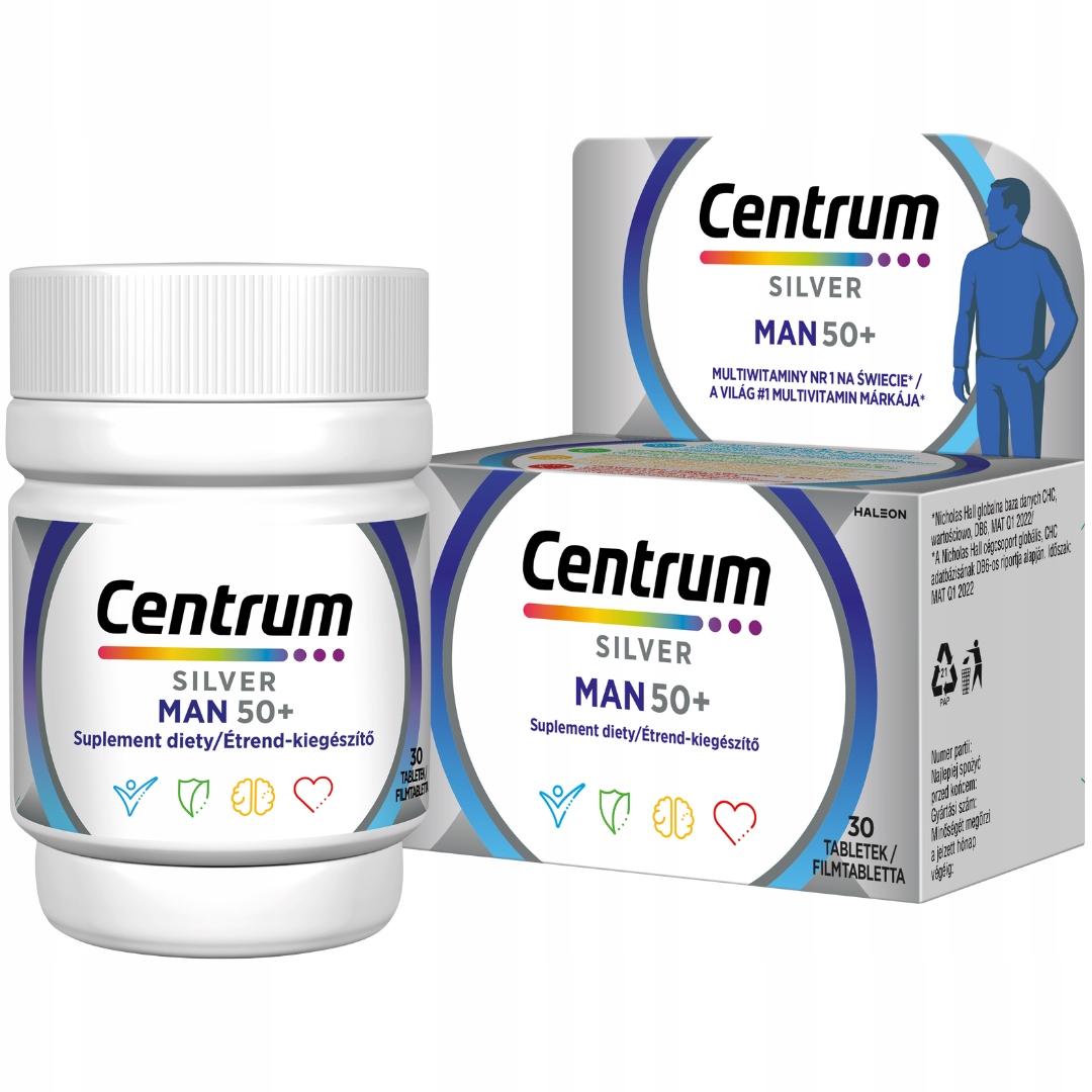 Centrum Suplement Diety dla Mężczyzn 50+ 30 szt. 12827413524 - Allegro.pl