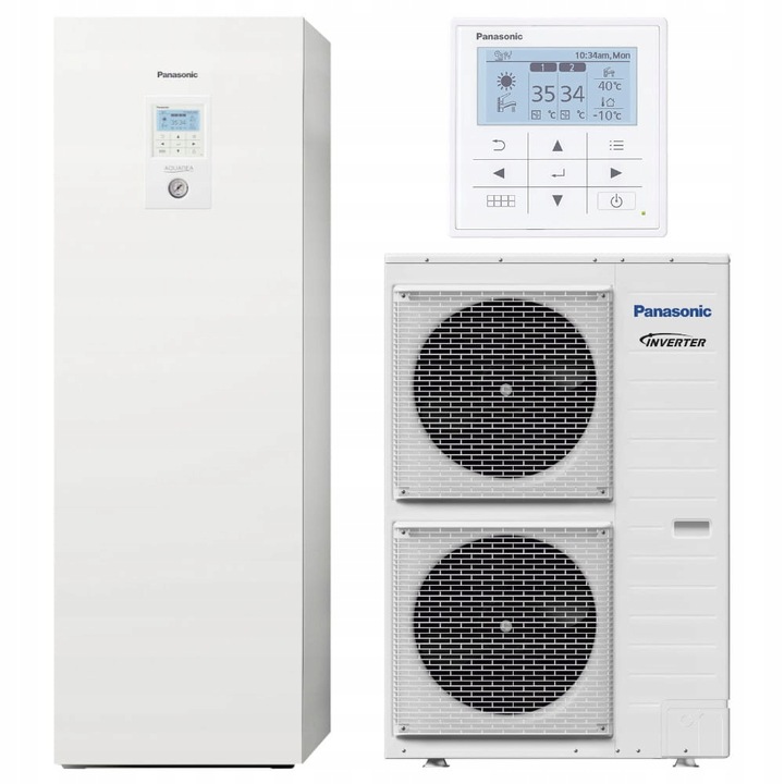 POMPA CIEPŁA PANASONIC AQUAREA T-CAP 9KW 3F QUIET • Cena, Opinie - Allegro