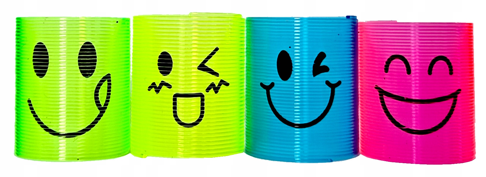 4x Sprężynka magiczna emotki emoji emotka gra zręcznościowa mix kolorów ...