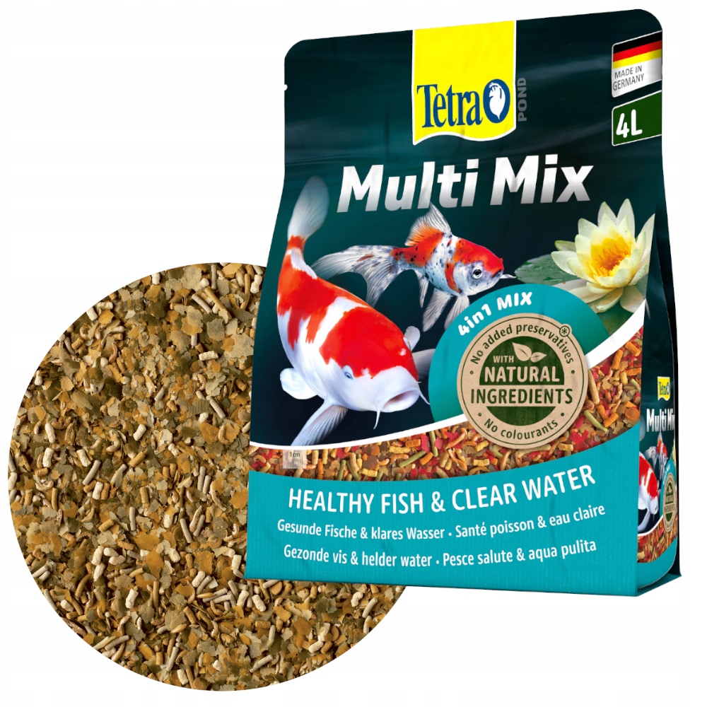 Pokarm dla ryb stawowych Tetra Pond MultiMix 4l - porównaj ceny ...