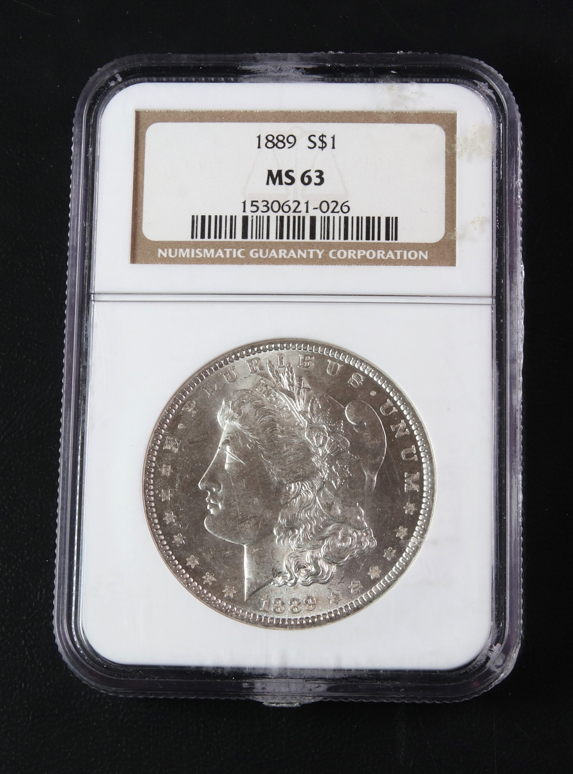 ANK USA ONE DOLLAR 1889 MORGAN grading NGC MS63 17291200092 - Allegro.pl