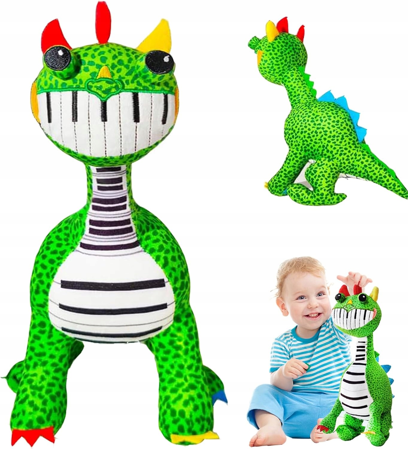 MASKOTKA POPPY PLAYTIME CHAPTER 4 PLUSZOWA ZABAWKA 33cm - Pianosaurus ...