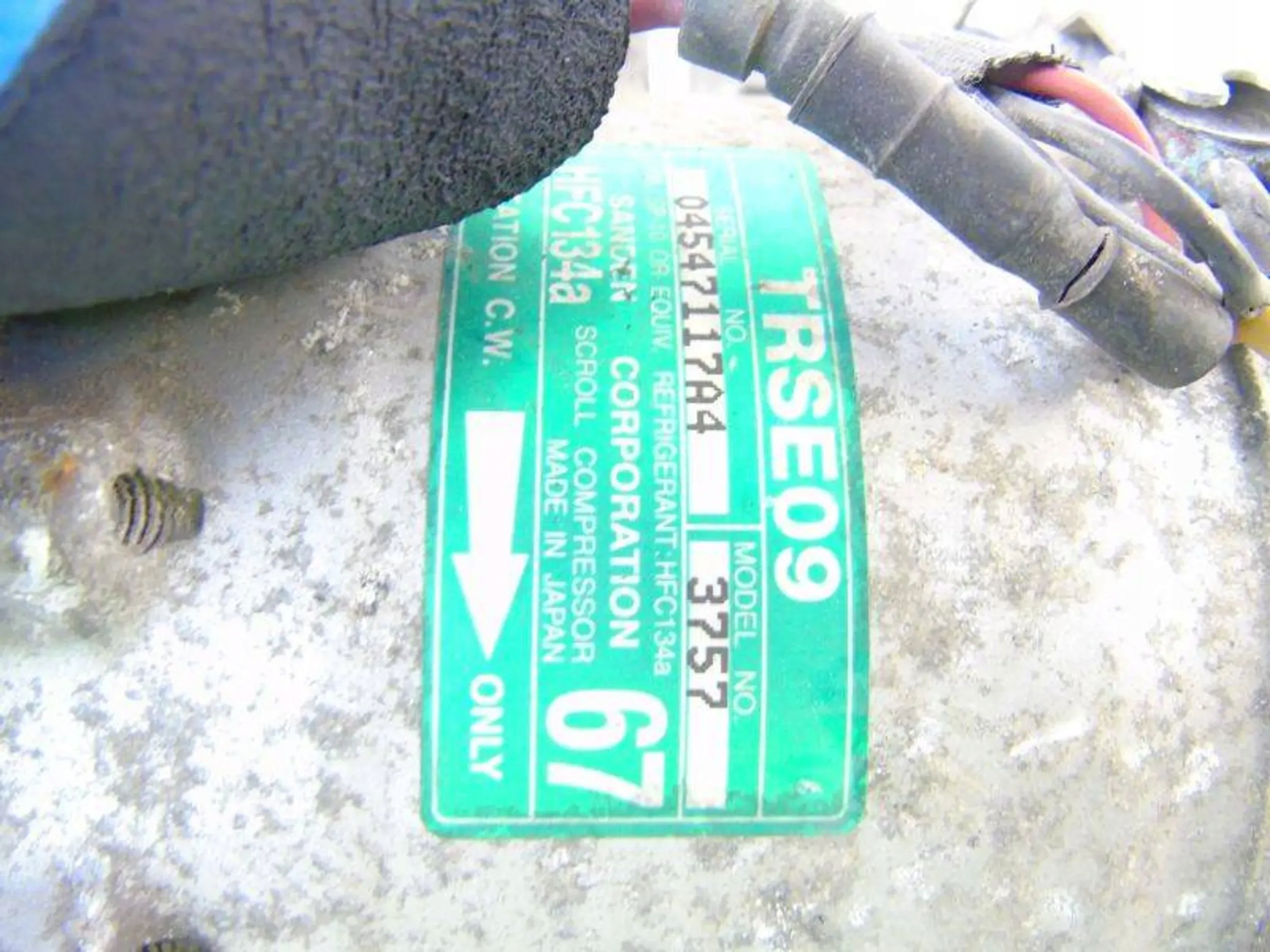 TRSE09 TRSE09 - HONDA CRV III 2.0 B КОНДИЦІОНЕР TRSE09 CR-V 3 купить в ...