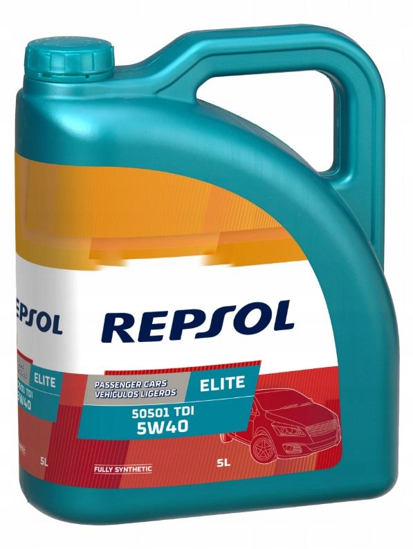 REPSOL Elite TDI 505.01 5W-40 VW SKODA AUDI 5L 8410921050978 za 195 ...