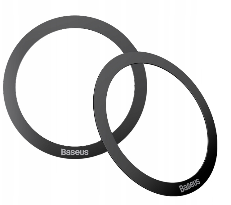 BASEUS 2x ADAPTER BLASZKA MAGNES RING DO MAGSAFE NA TELEFON DO UCHWYTU ...