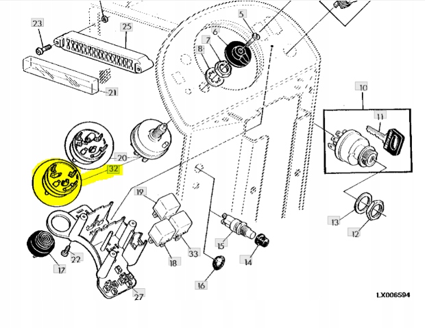 Przełącznik John Deere AL65432 za 259.00PLN z Myślenice - Allegro ...