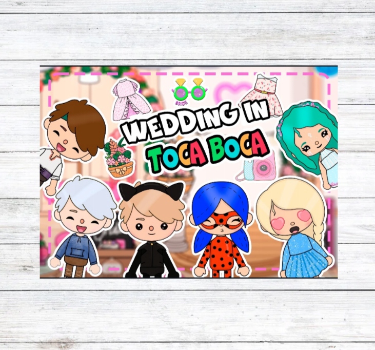 Gra na rzepy Toca boca life Wesele 180 elementów • Cena, Opinie - Allegro