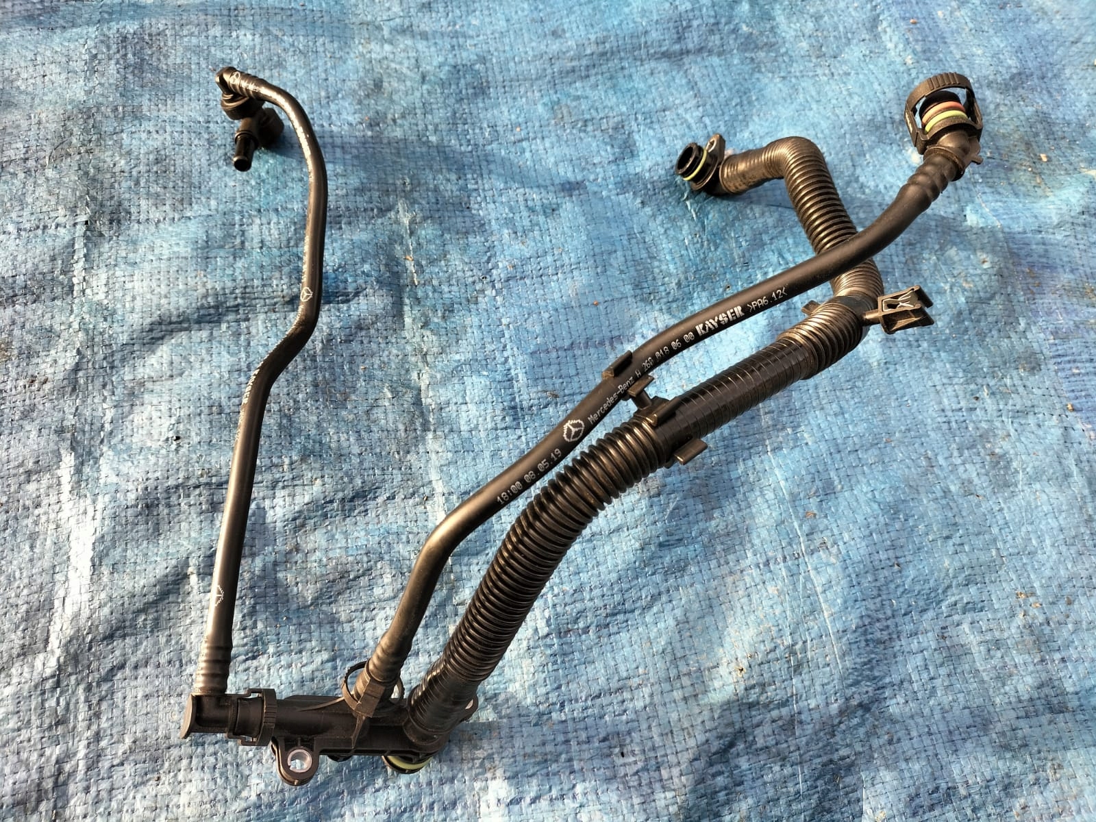 PRZEWÓD RURKA WĄŻ PODCIŚNIENIA 15TYŚ KM MERCEDES W247 W177 A35 GLA GLB ...