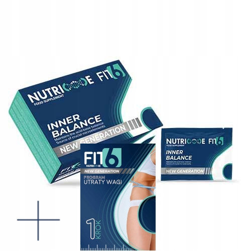 Nutricode Fm World Inner Balance Odkwaszanie Fit6 Krok 1 Tabletki - Niska cena na Allegro