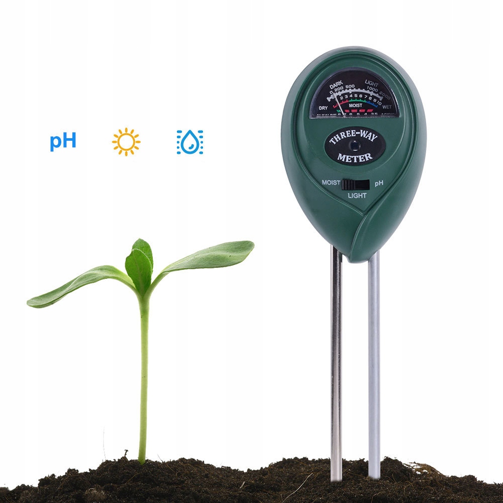 TESTER WILGOTNOŚCI GLEBY HIGROMETR TESTER ROŚLIN (YTIAR1258) • Cena ...