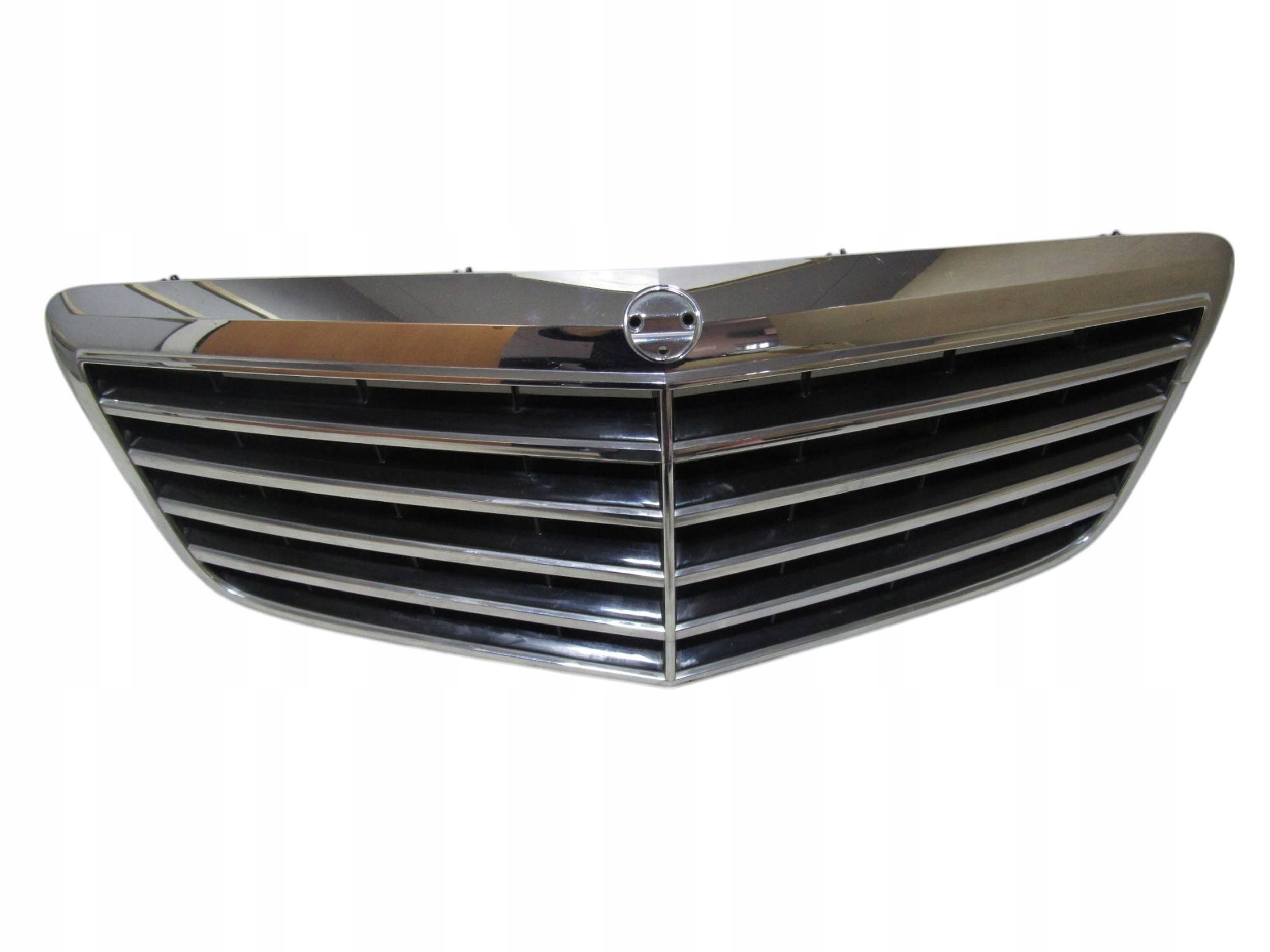 MERCEDES E W211 211 ATRAPA CHŁODNICY GRILL PRZÓD CHROM A2118801783 ...
