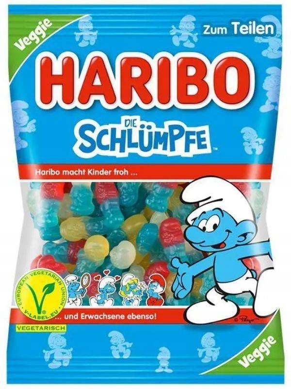 HARIBO ŻELKI SMERFY NIEBIESKIE SCHLUMPFE 200G 12711757373 - Allegro.pl