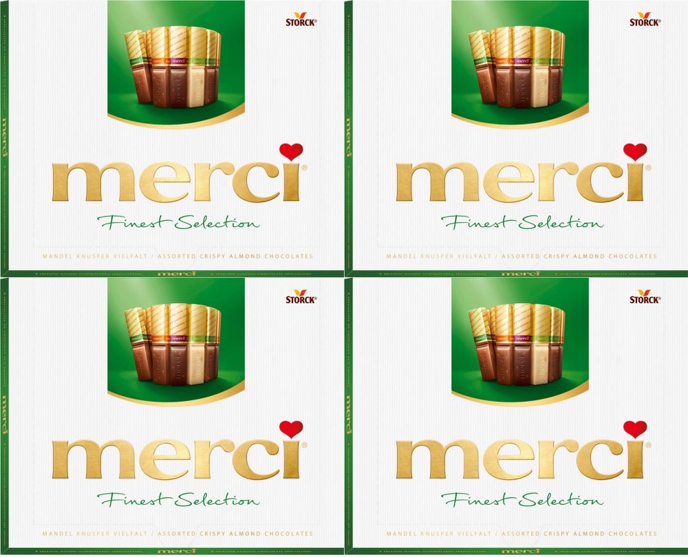 Bombonierka Merci Finest Selection 250g x4 (5014785499169) • Cena ...
