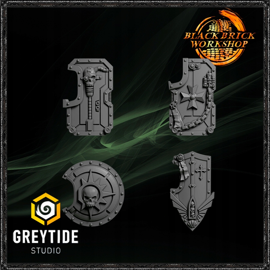 Set Breacher's Shields - Model pre stolové dosky/DnD/GURPS za 4.69EUR ...