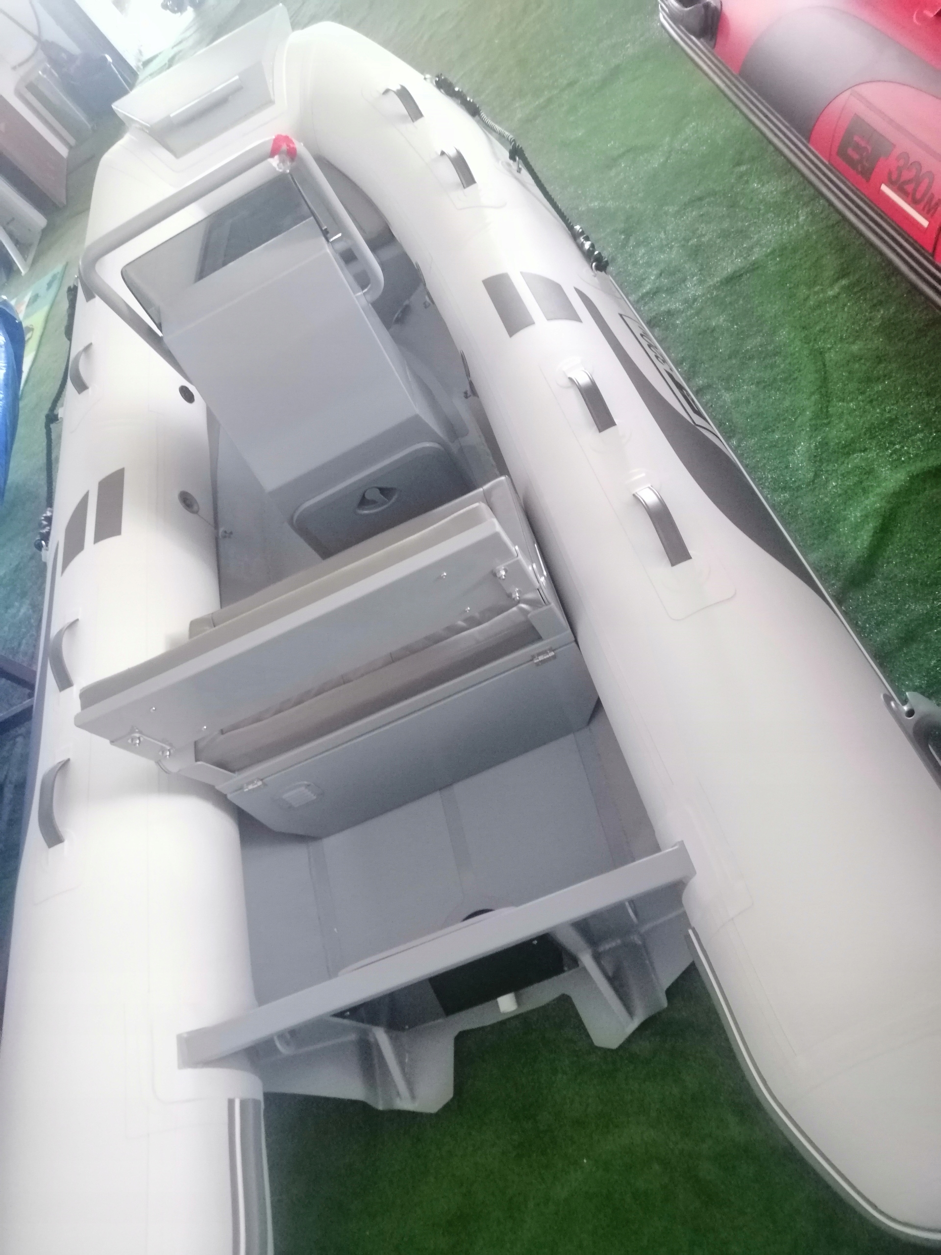 NOWOŚĆ!!! Dolphin RIB ALU 320 Z BAKISTĄ - 123 - 12154194186 - Allegro.pl