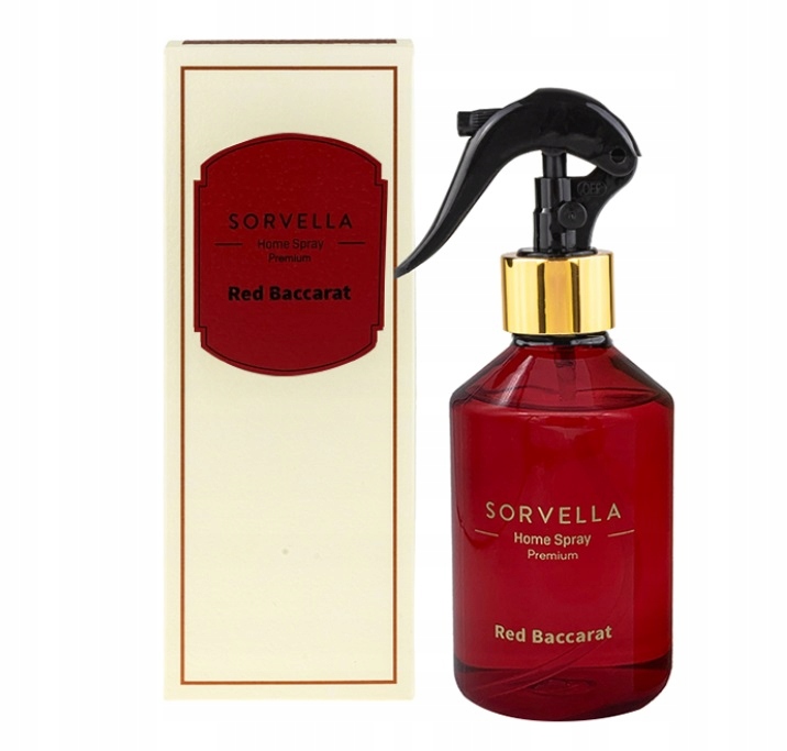SORVELLA HOME SPRAY PREMIUM RED BACCARAT ZAPACH DOMOWY DO WNĘTRZ 250ML ...