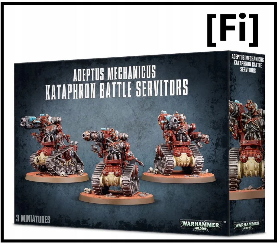 Warhammer 40000 ADEPTUS MECHANICUS: KATAPHRON BATTLE SERVITORS za 1041 ...