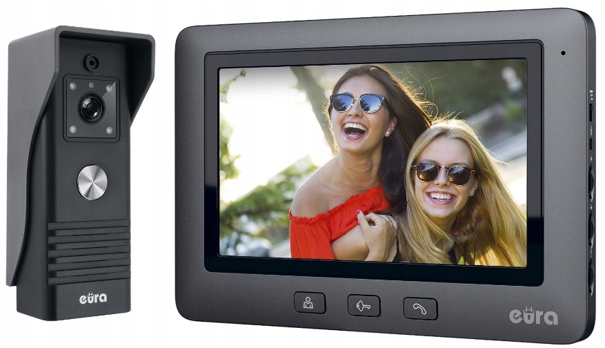 Wideodomofon jednorodzinny VDP-45A3 ALPHA czarny (5905548276816) • Cena ...