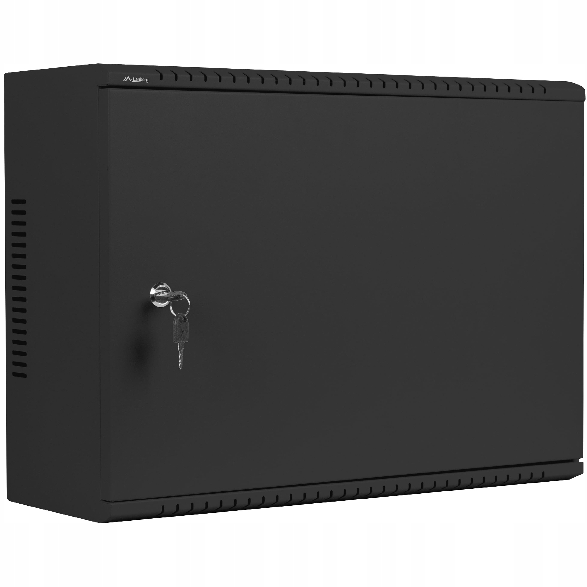 Szafa rack Lanberg 19" 4U+3U 540x200mm, niskoprofilowa, wisząca, czarna ...