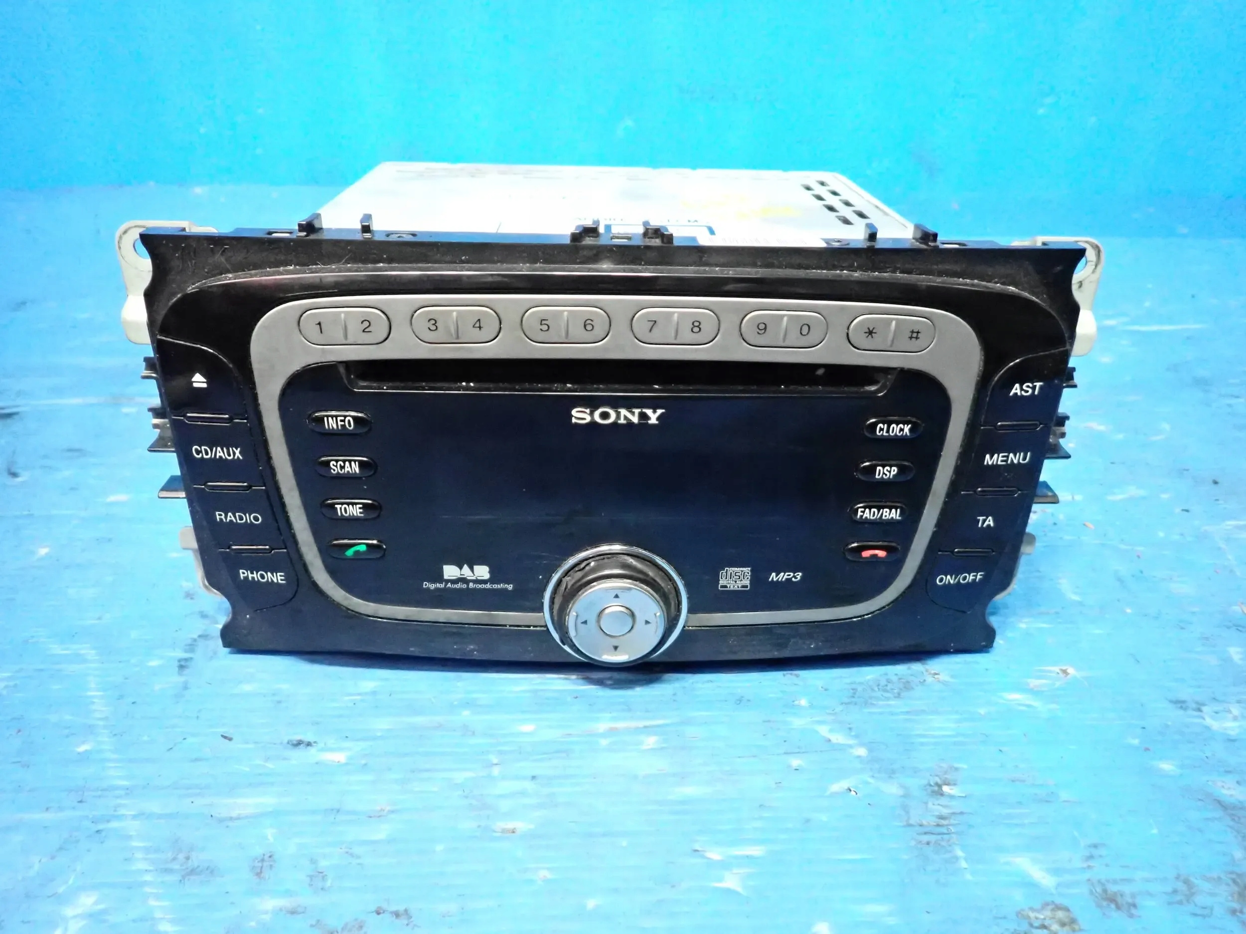 RADIO SONY Ford FOCUS MK2 S-MAX MK1 BS7T-18C939-FE KOD BS7T-18C939-FE ...